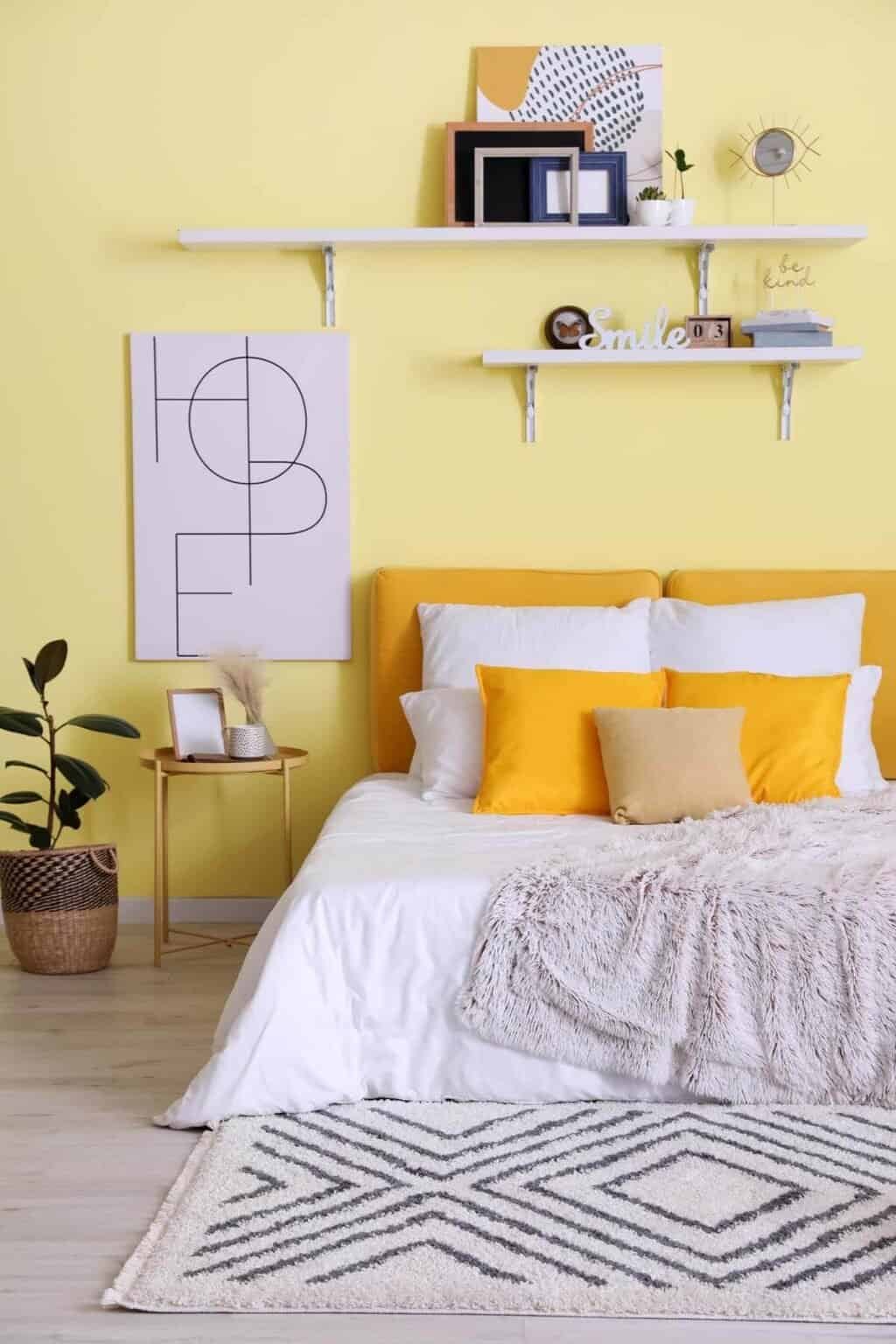 The Power of Yellow: 35 Modern Yellow Bedroom Decor Ideas