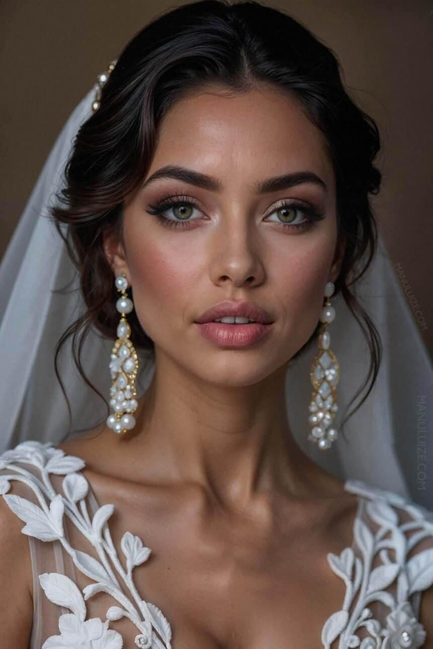 30 Stunning Glam Bride Makeup Ideas for Your Wedding
