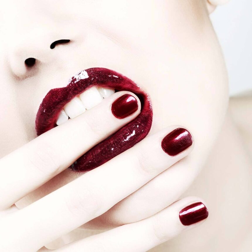 35 Insanely Beautiful Cherry Nails